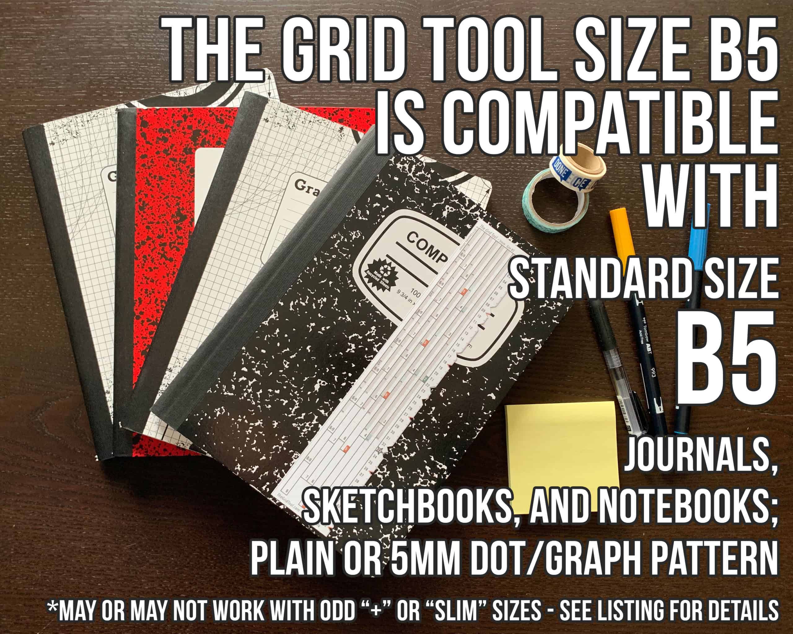 Bullet Journal B5 Size - What is it? : The Grid Tool